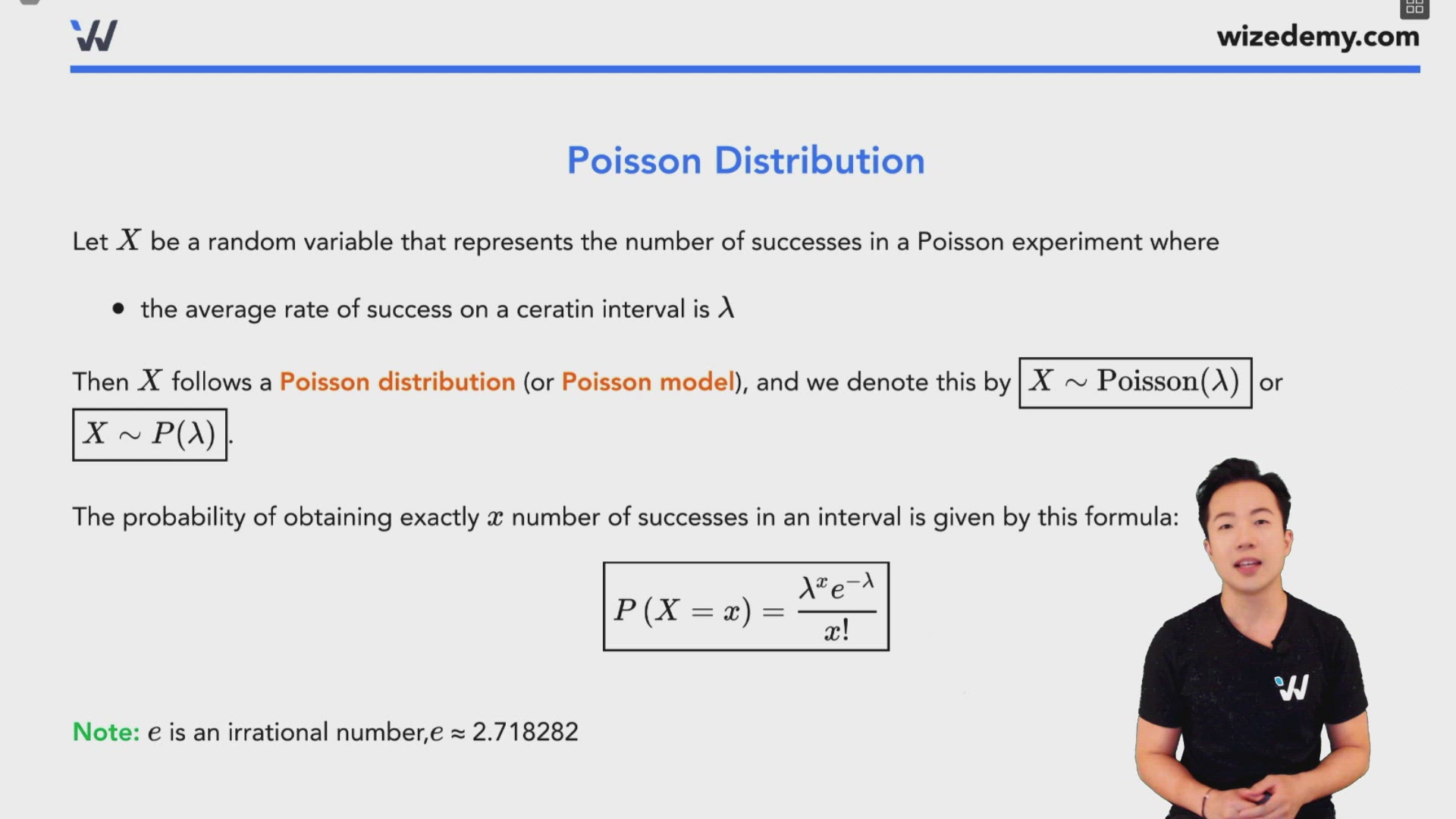 Poisson Distribution - Wize University Statistics Textbook | Wizeprep