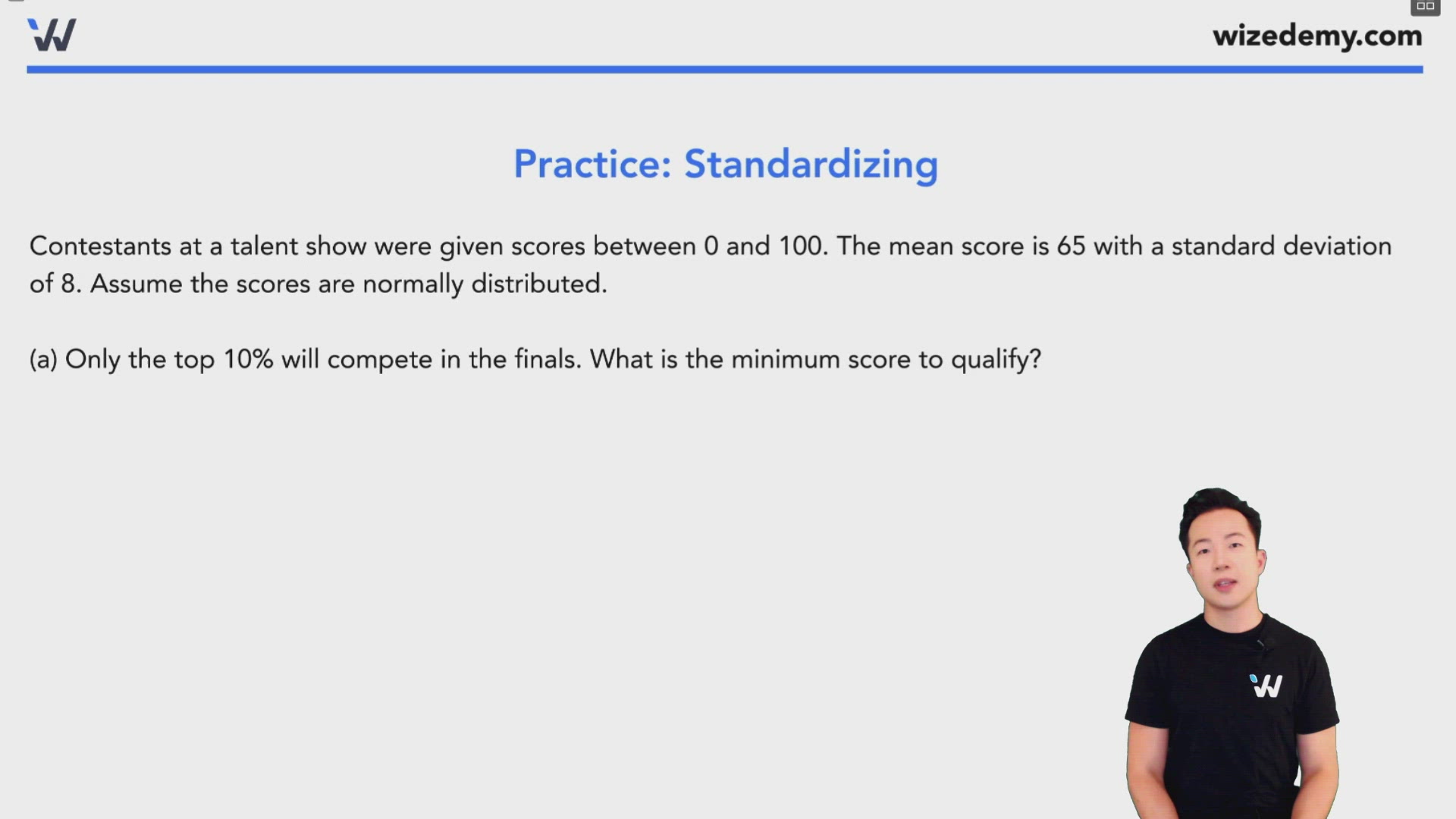 Standardizing - Wize University Statistics Textbook | Wizeprep