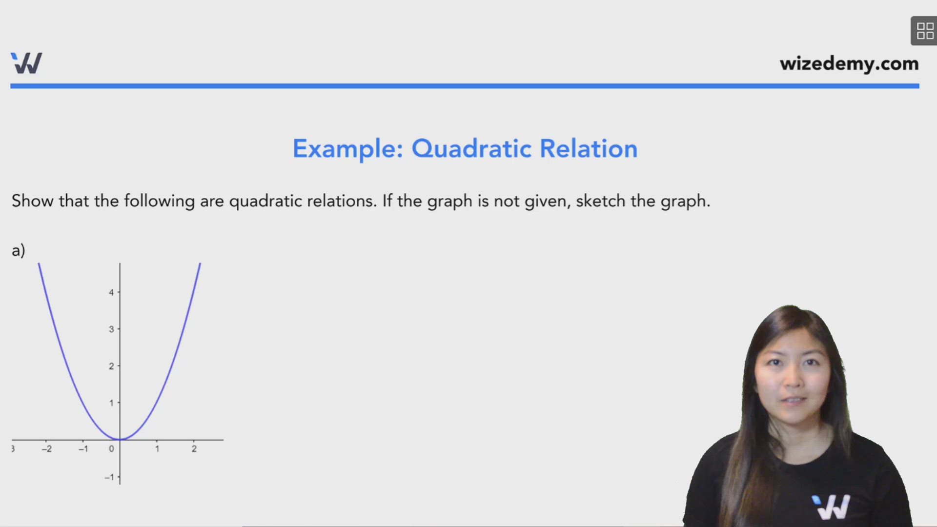 Quadratic Relations - Wize High School Grade 10 Math Textbook | Wizeprep
