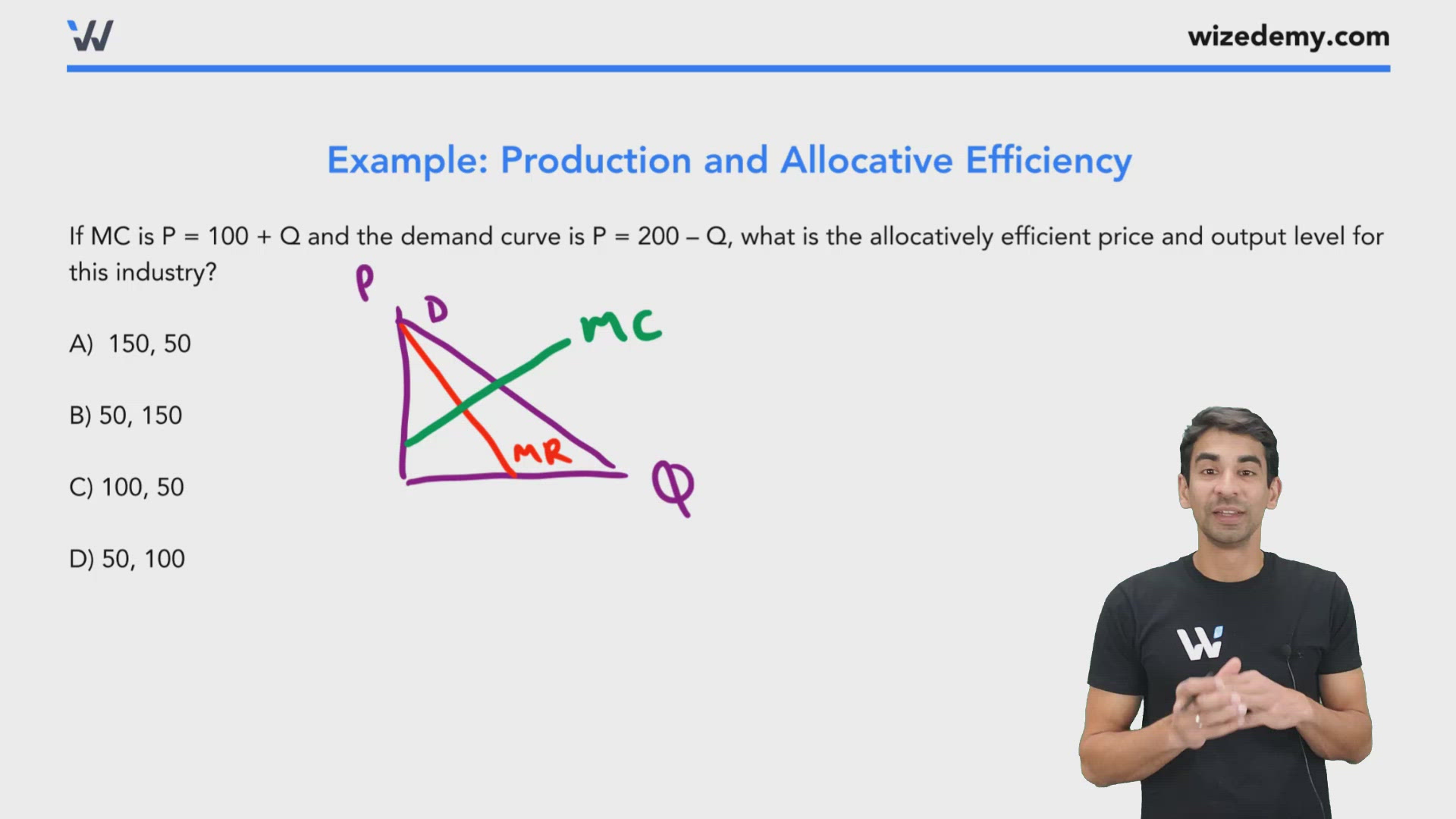 Production and Allocative Efficiency - Wize University Microeconomics Textbook | Wizeprep