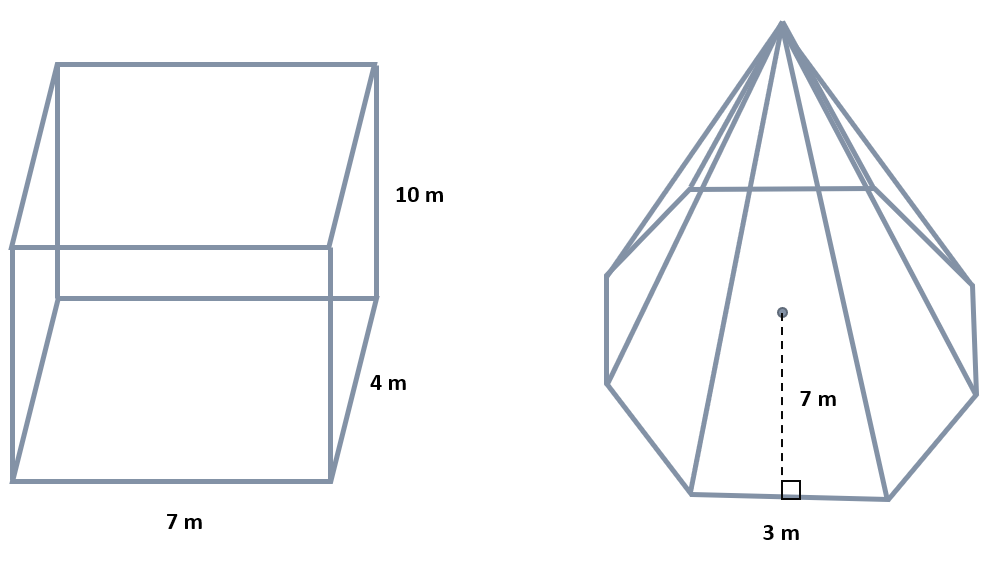 Surface Area & Volume of a Right Pyramid - Wize High School Grade 9 ...