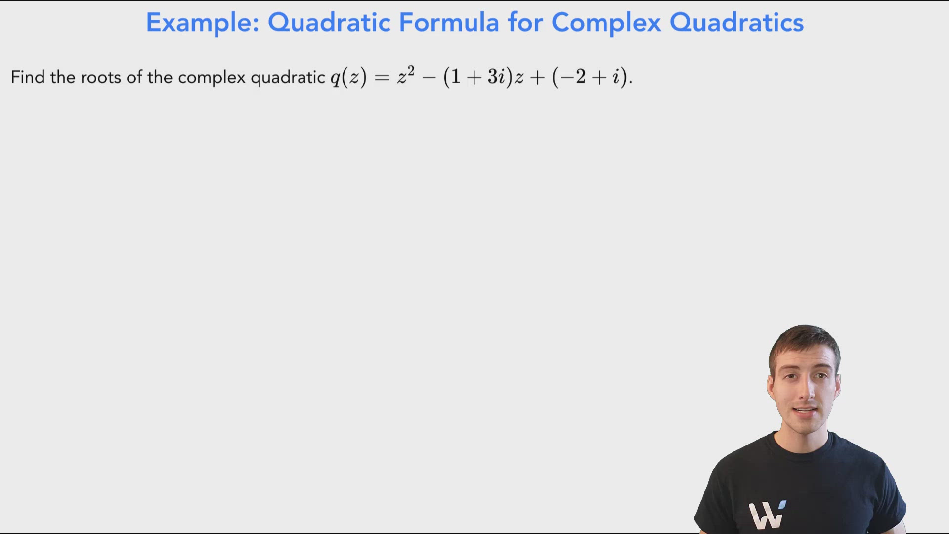 Quadratic Formula - Wize University Linear Algebra Textbook | Wizeprep