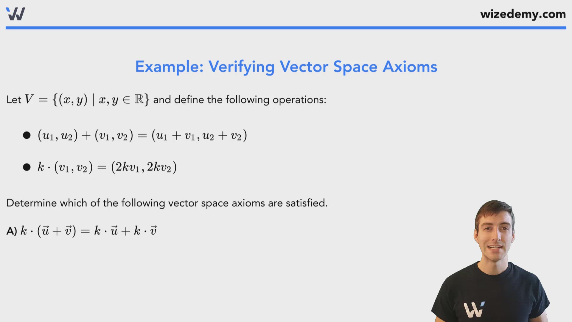 Vector Spaces - Wize University Linear Algebra Textbook | Wizeprep