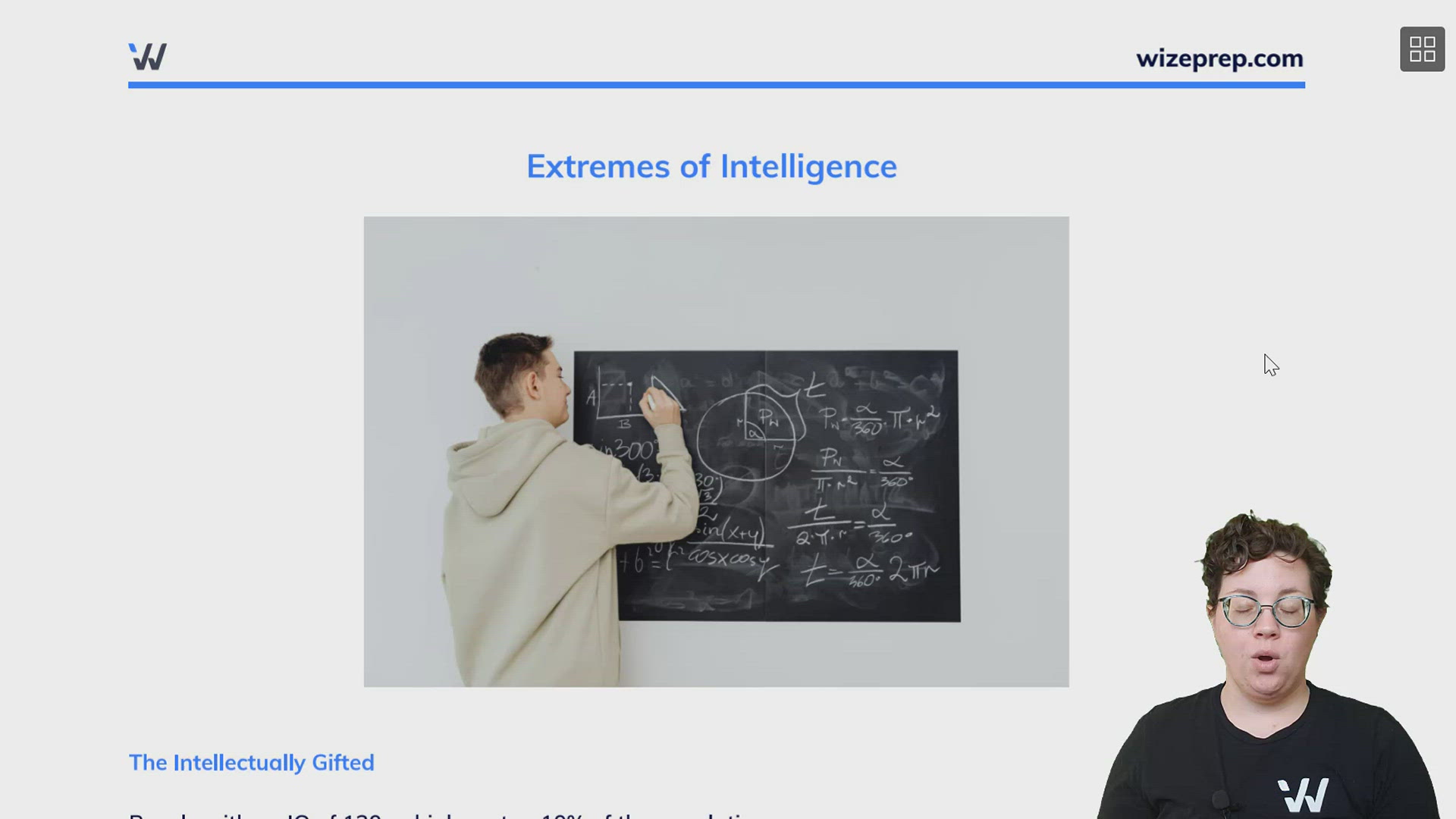 Extremes of Intelligence - Wize University Psychology Textbook | Wizeprep