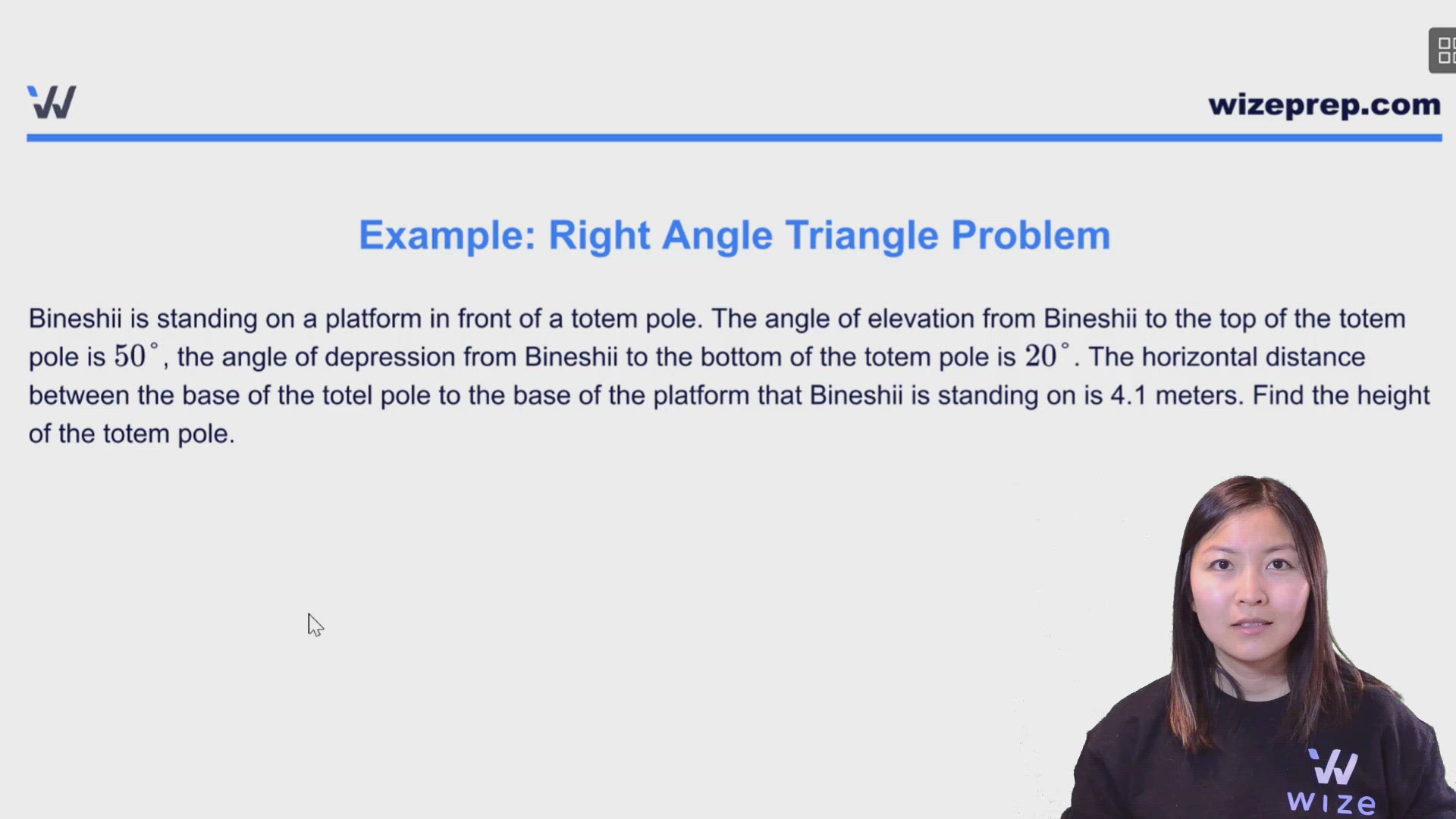 Right Triangle Word Problems - Wize High School Grade 10 Math Textbook ...