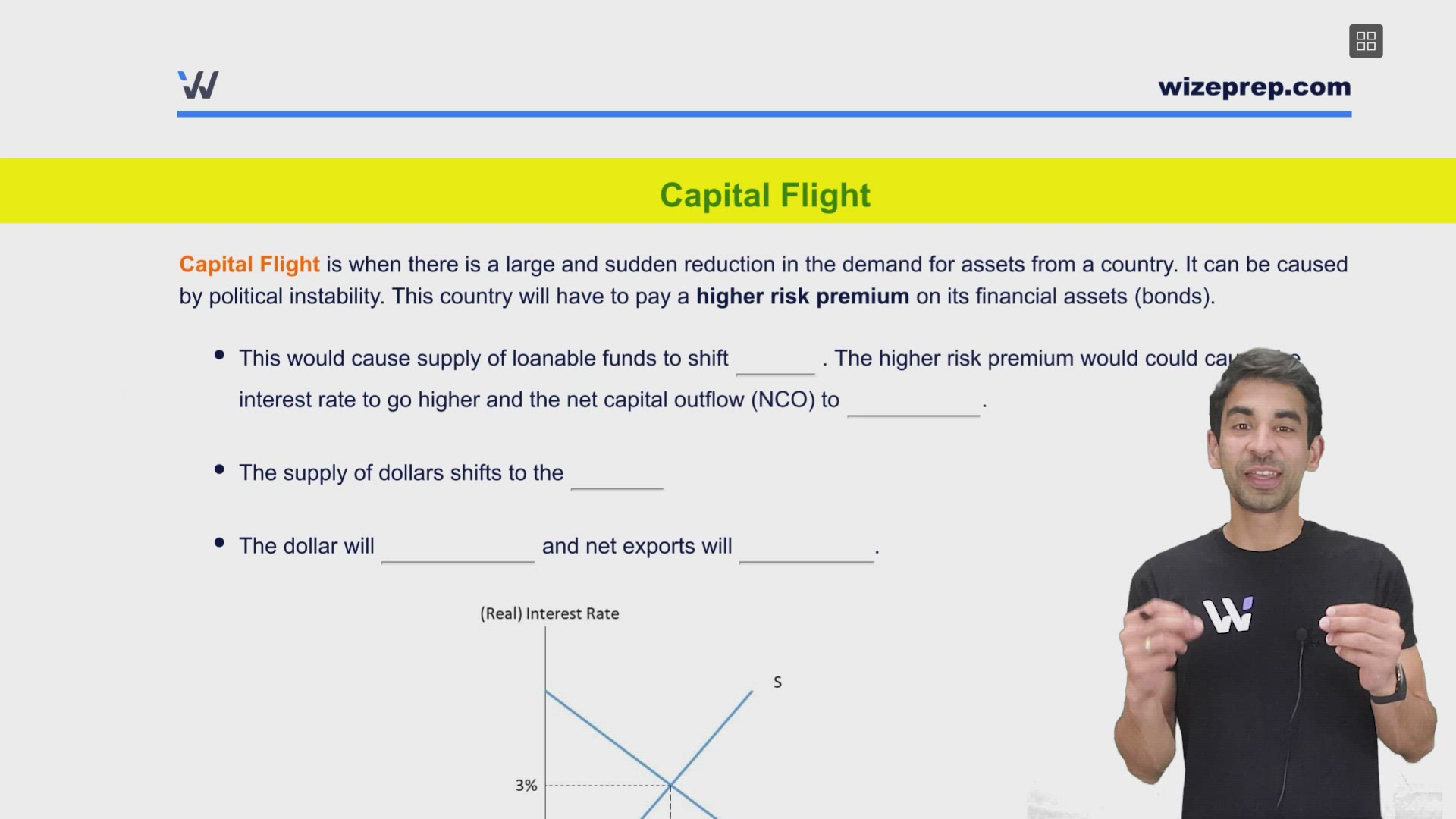 Capital Flight - Wize University Macroeconomics Textbook | Wizeprep