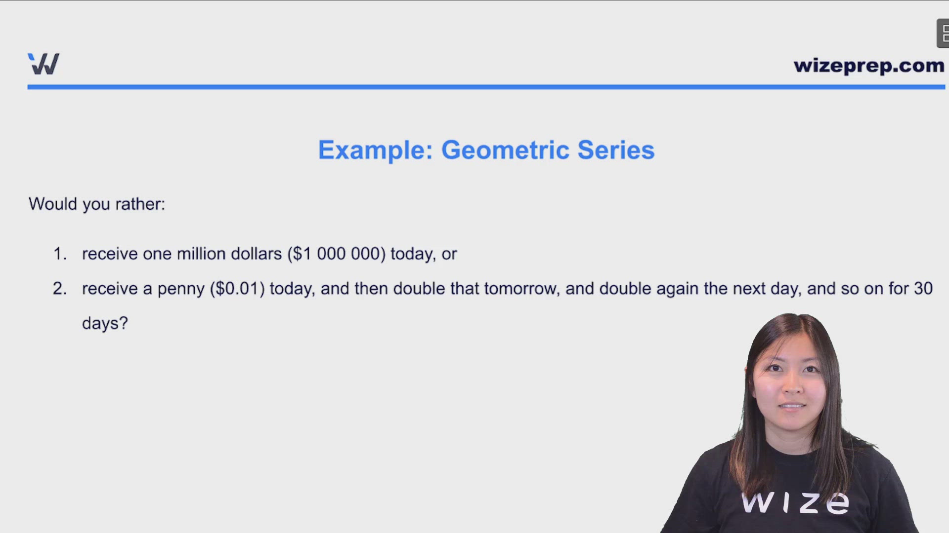 Geometric Series - Wize High School Grade 11 Math Textbook | Wizeprep