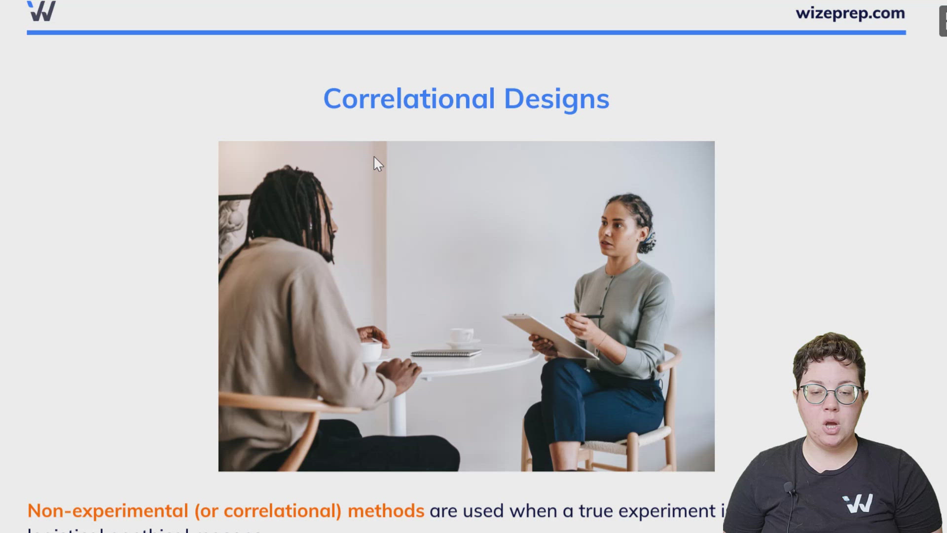 Correlational Designs - Wize University Psychology Textbook | Wizeprep