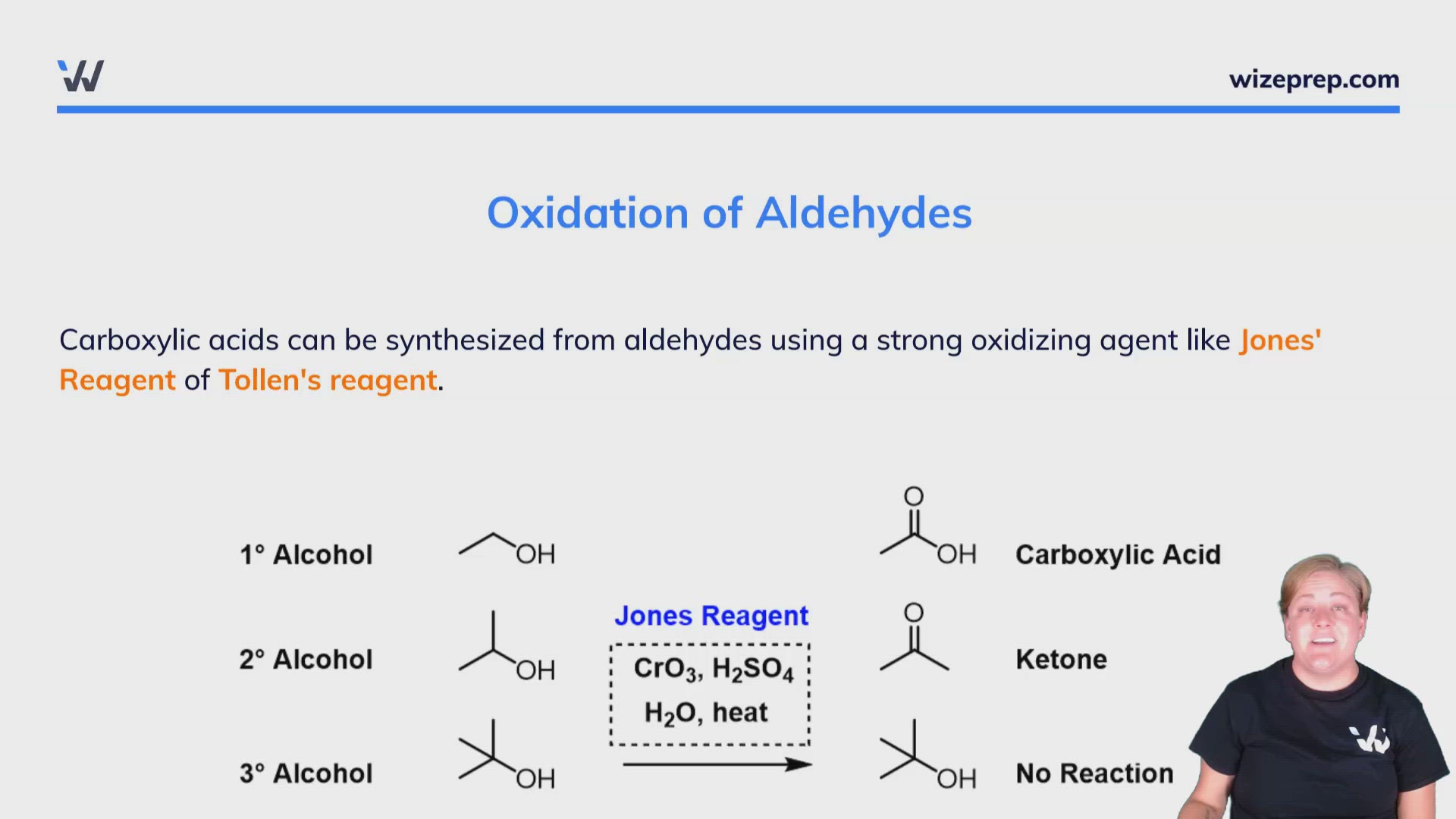 Oxidation Reactions - Wize University Organic Chemistry Textbook | Wizeprep