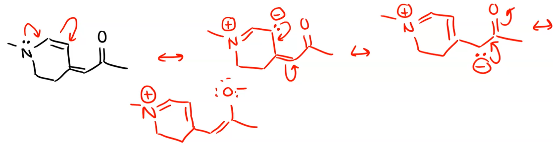 Cyclohexanone Resonance Structures