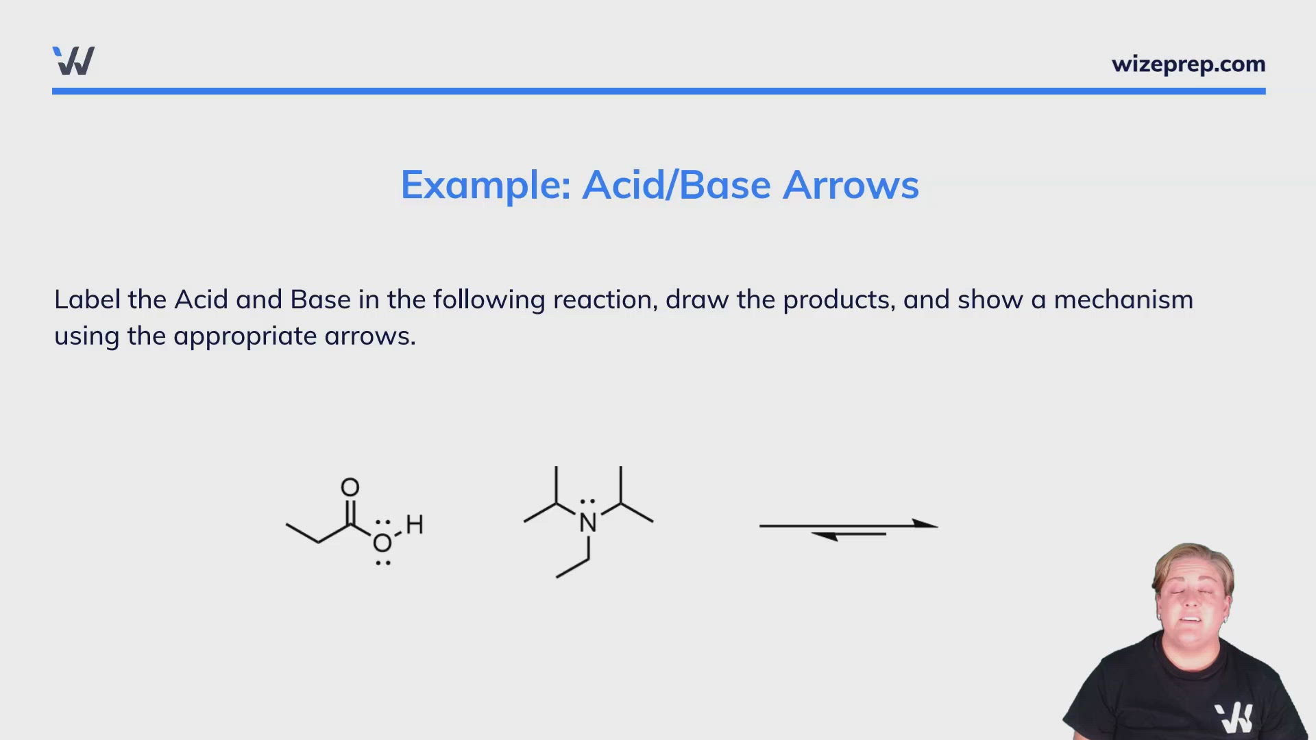 Acid/Base Equilibrium Fundamentals - Wize University Organic Chemistry ...