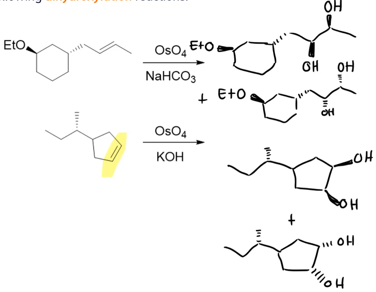 Dihydroxylation - Wize University Organic Chemistry Textbook | Wizeprep
