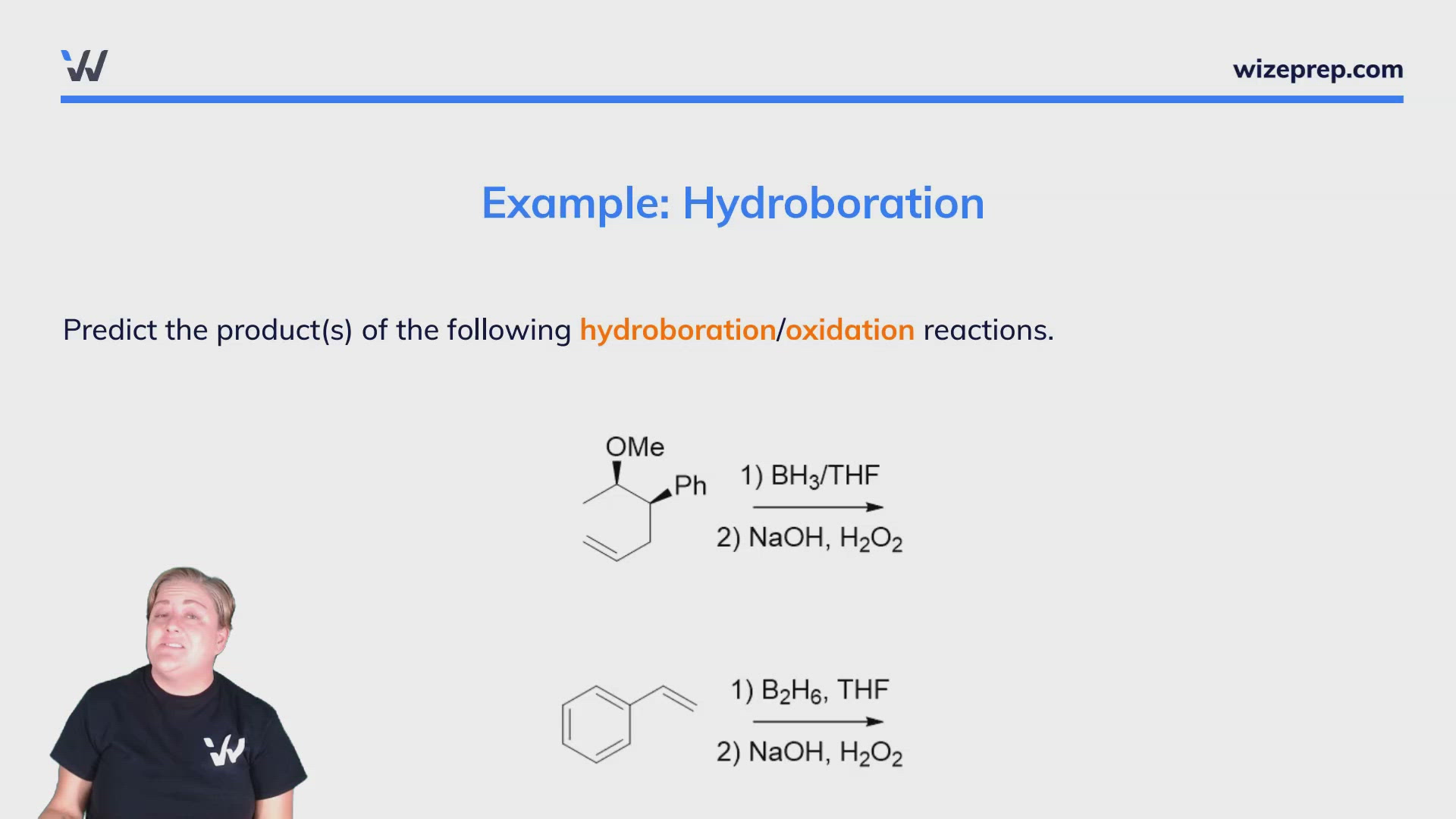 Hydroboration - Wize University Organic Chemistry Textbook | Wizeprep