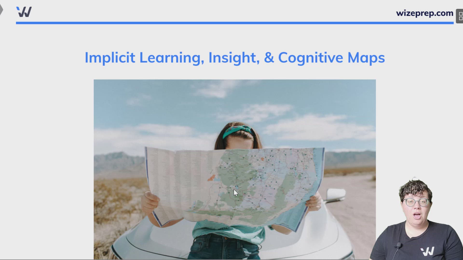 Implicit Learning, Insight, & Cognitive Maps - Wize University ...