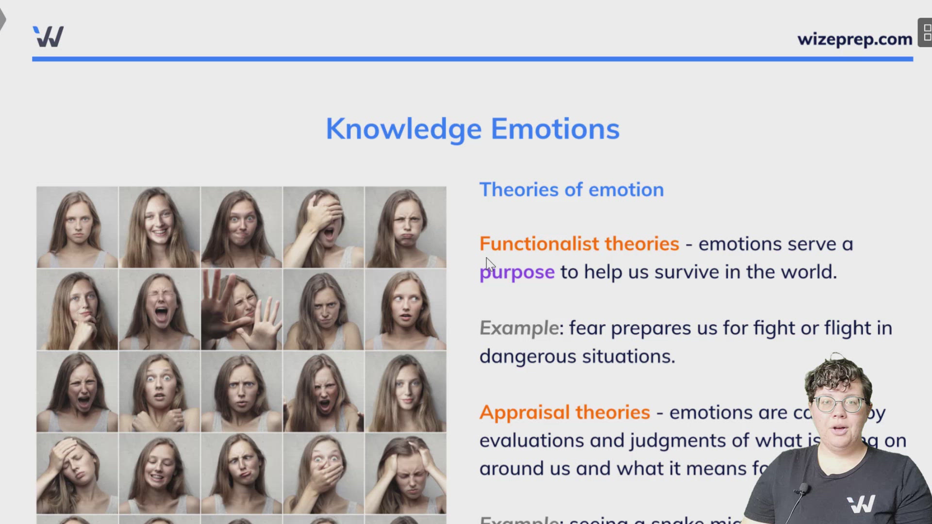 Knowledge Emotions - Wize University Psychology Textbook | Wizeprep