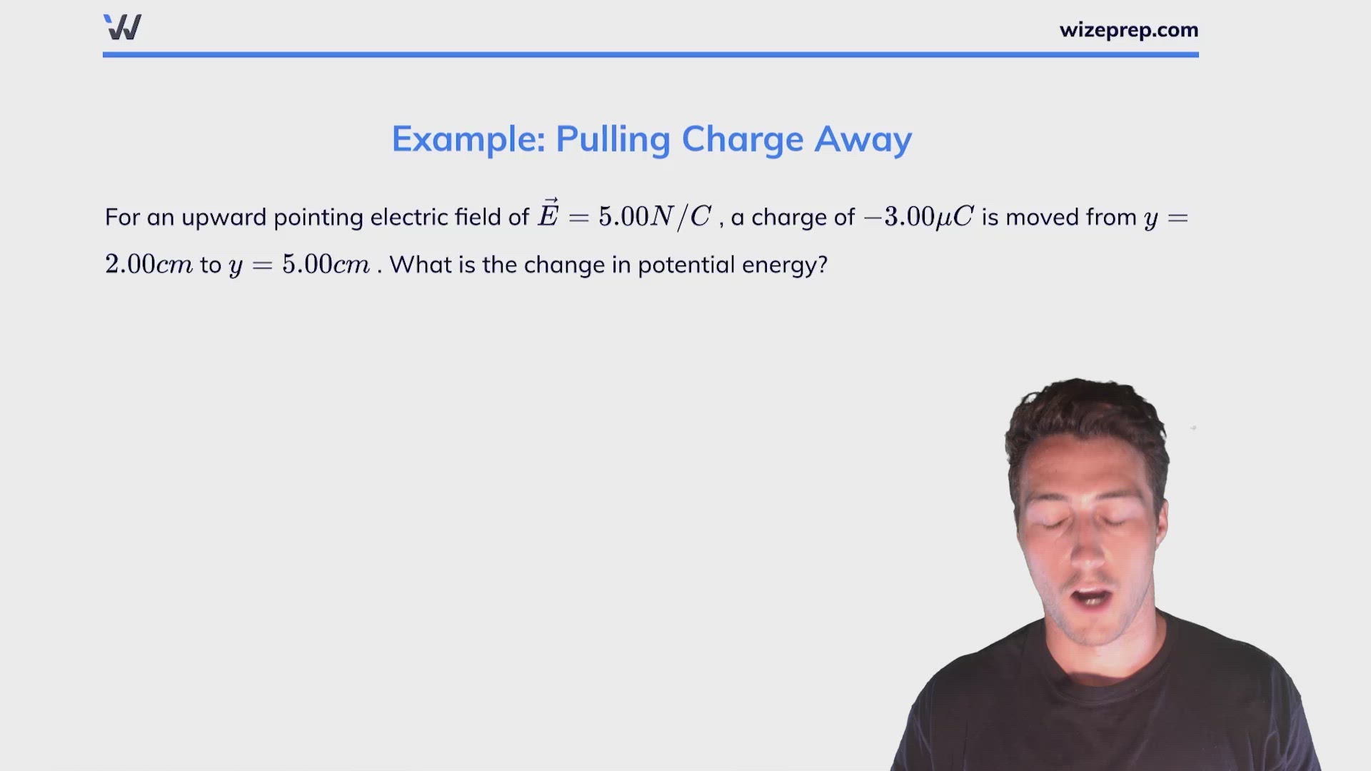 Electric Potential Energy - Wize High School Grade 12 Physics Textbook ...