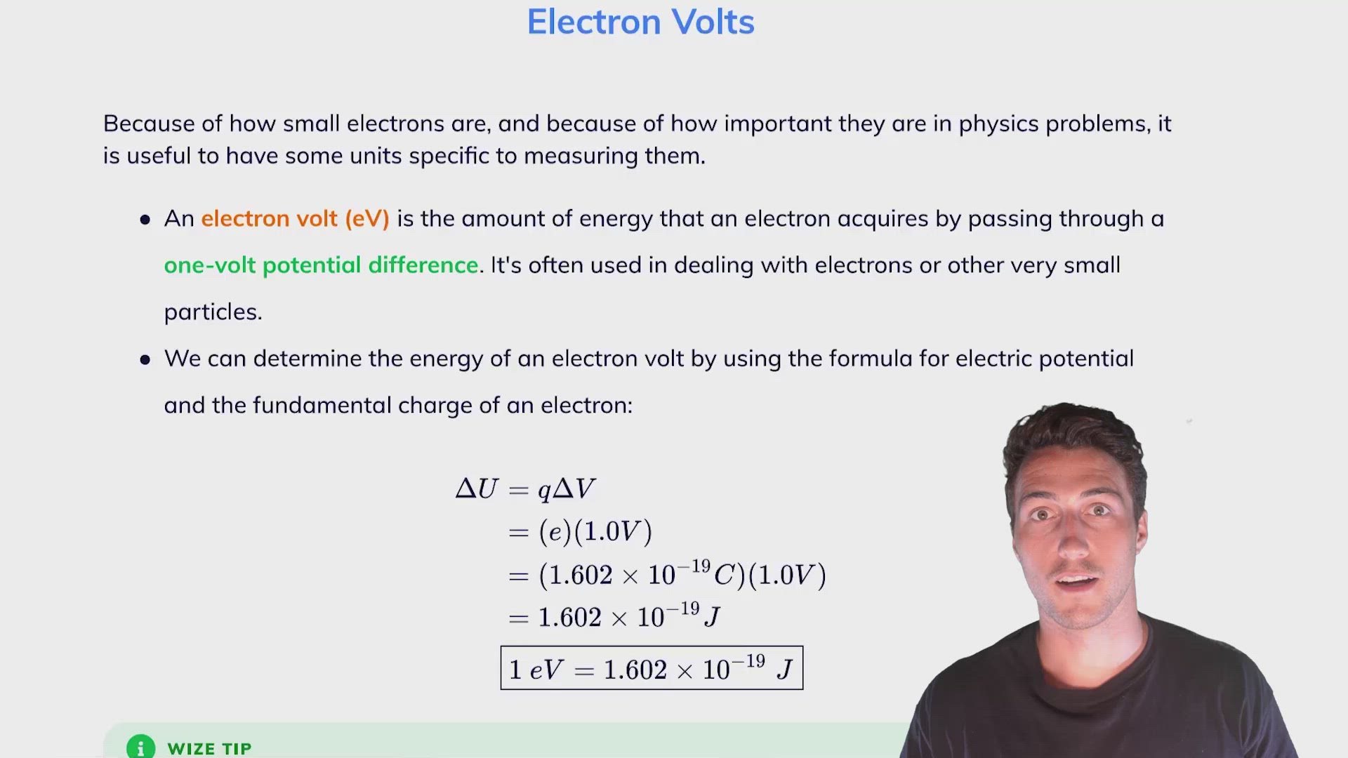Electric Potential Formula