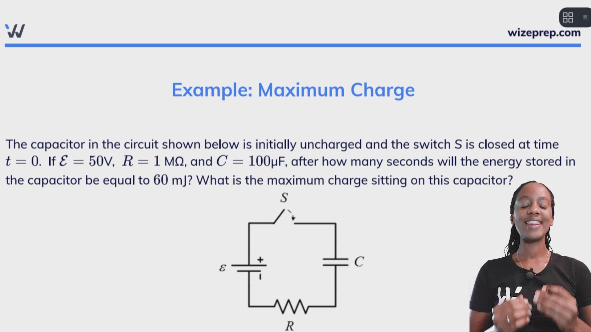 RC Circuits: Charging and Discharging of Capacitors - Wize University Physics Textbook (Master ...