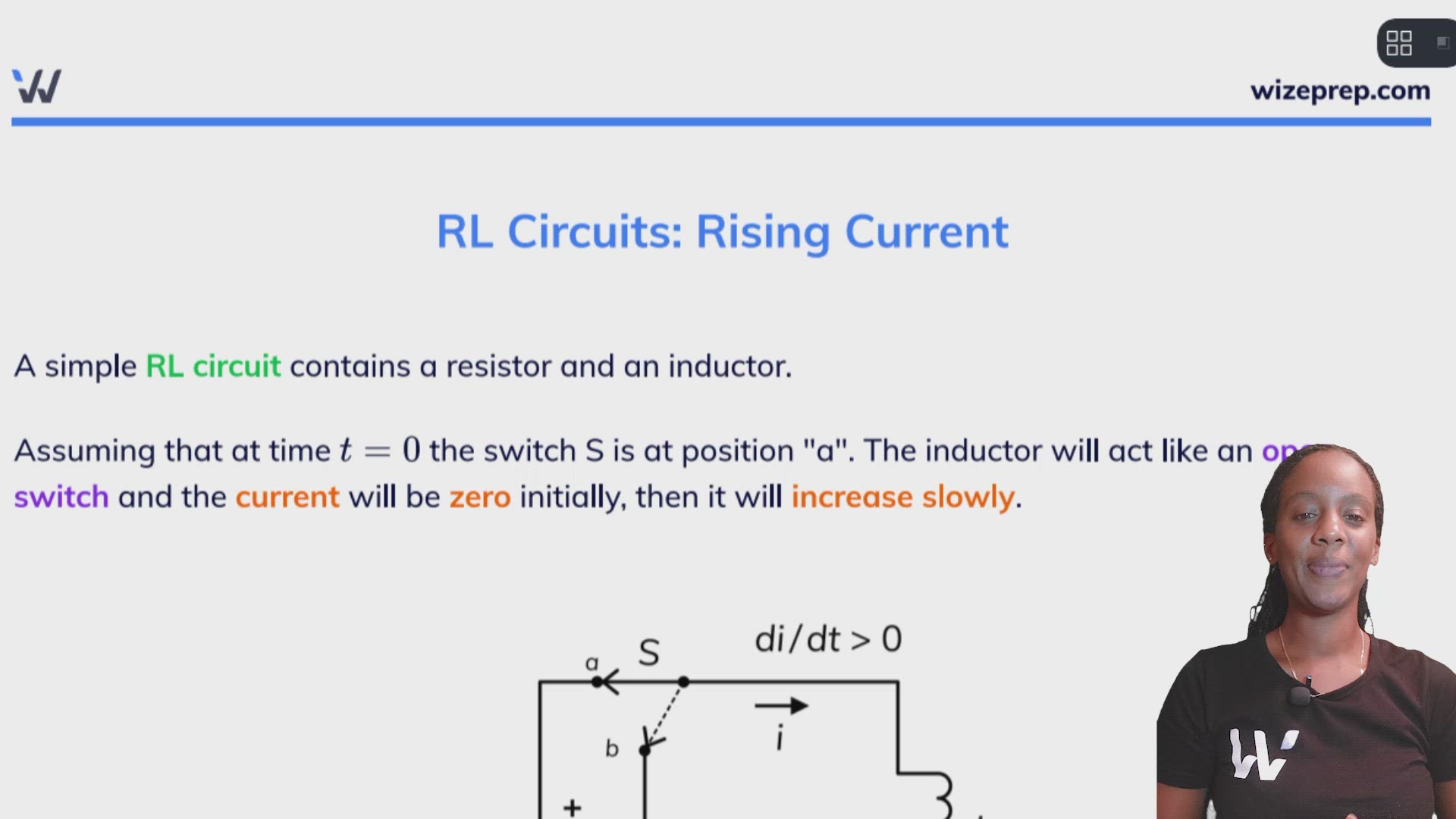 RL Circuits - Wize University Physics Textbook (Master) | Wizeprep