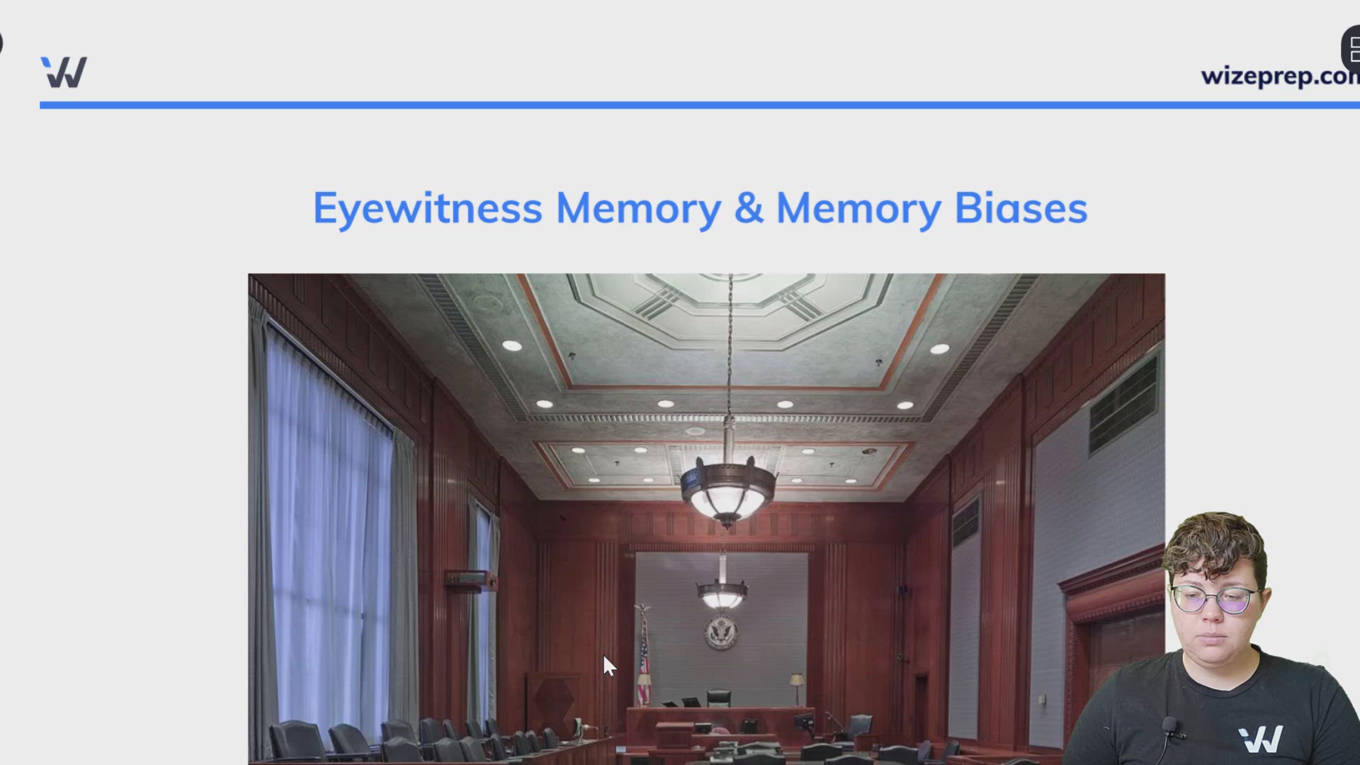 Eyewitness Memory & Memory Biases - Wize University Psychology Textbook ...