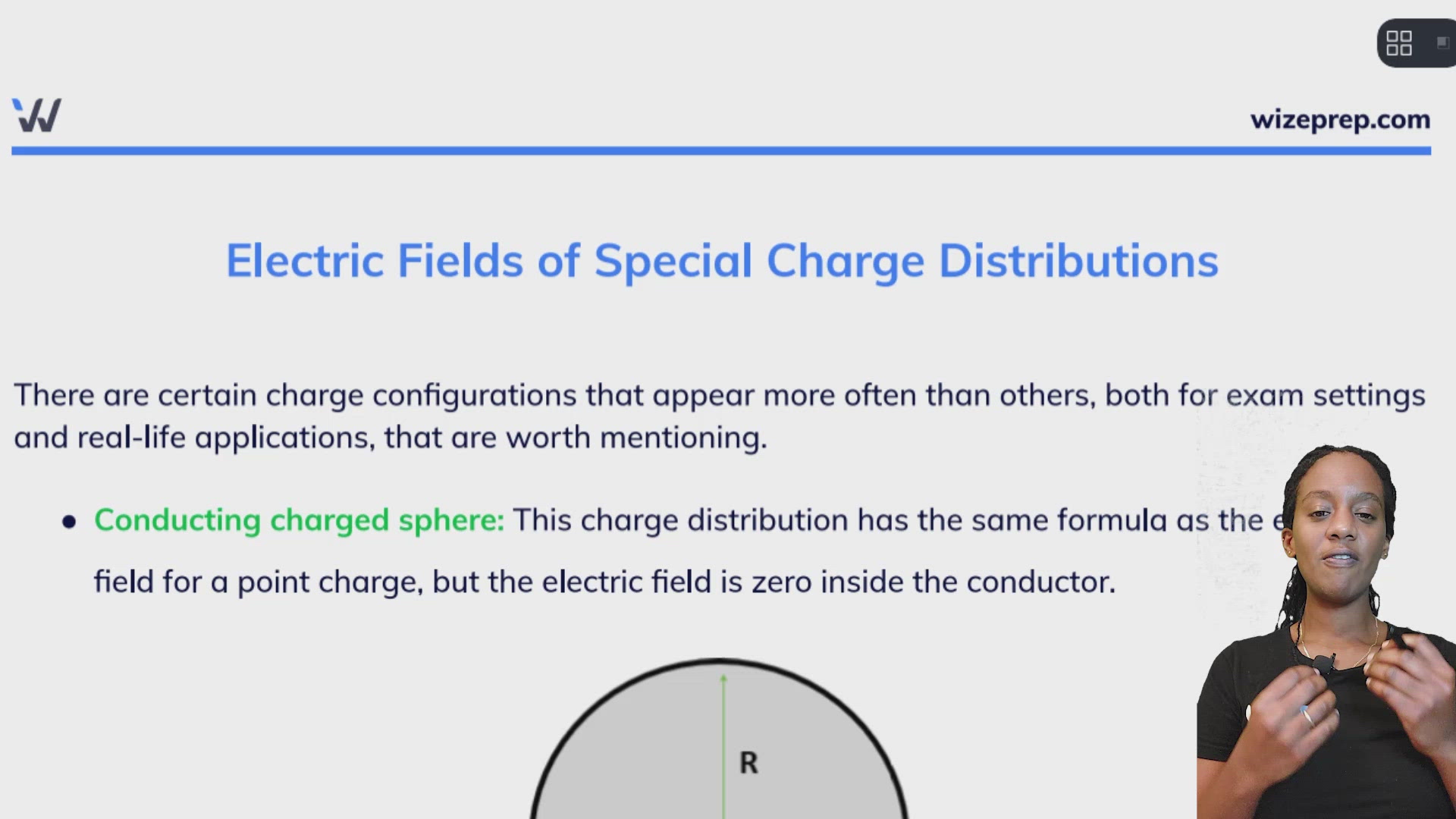 Electric Fields of Special Charge Distributions - Wize University Physics Textbook (Master ...