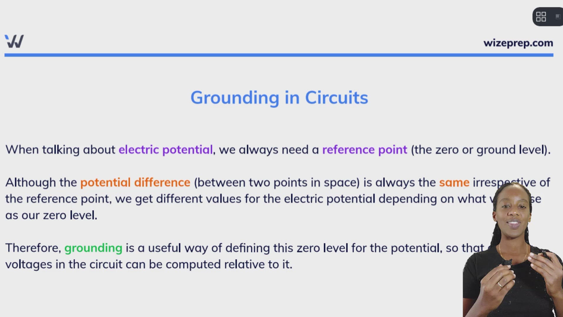 Grounding in Circuits - Wize University Physics Textbook (Master) | Wizeprep