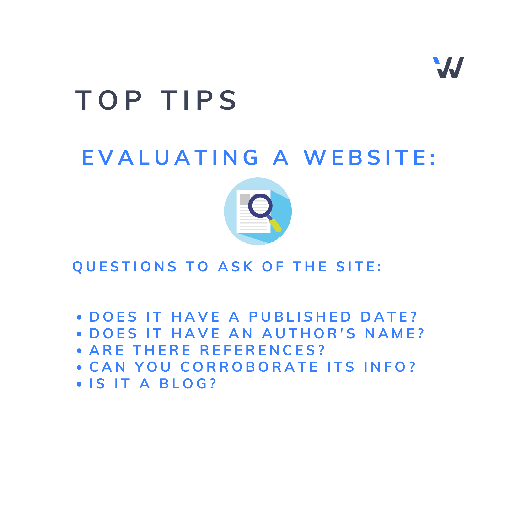 Validating Your Sources for Online Research | Wizeprep Blog