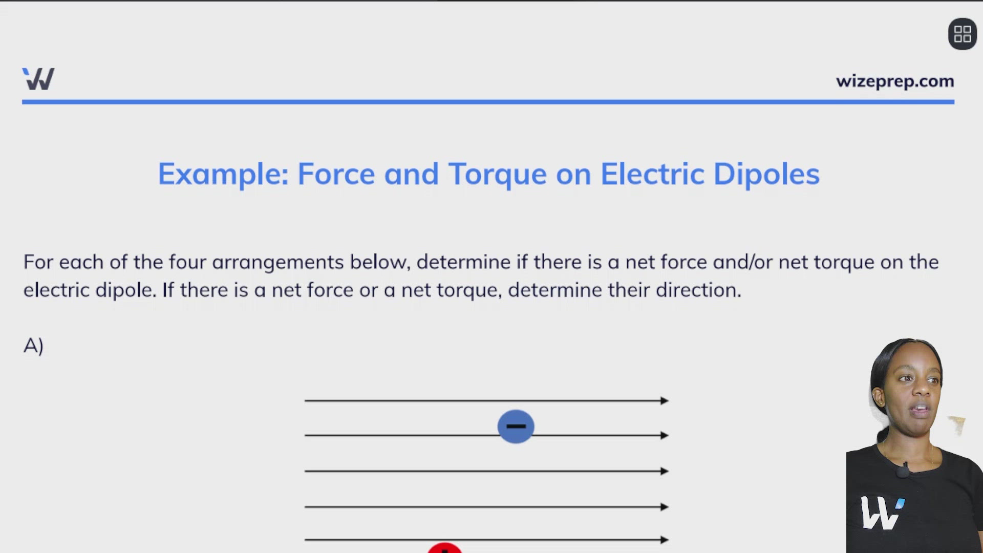 Electric Dipoles - Wize University Physics Textbook (Master) | Wizeprep