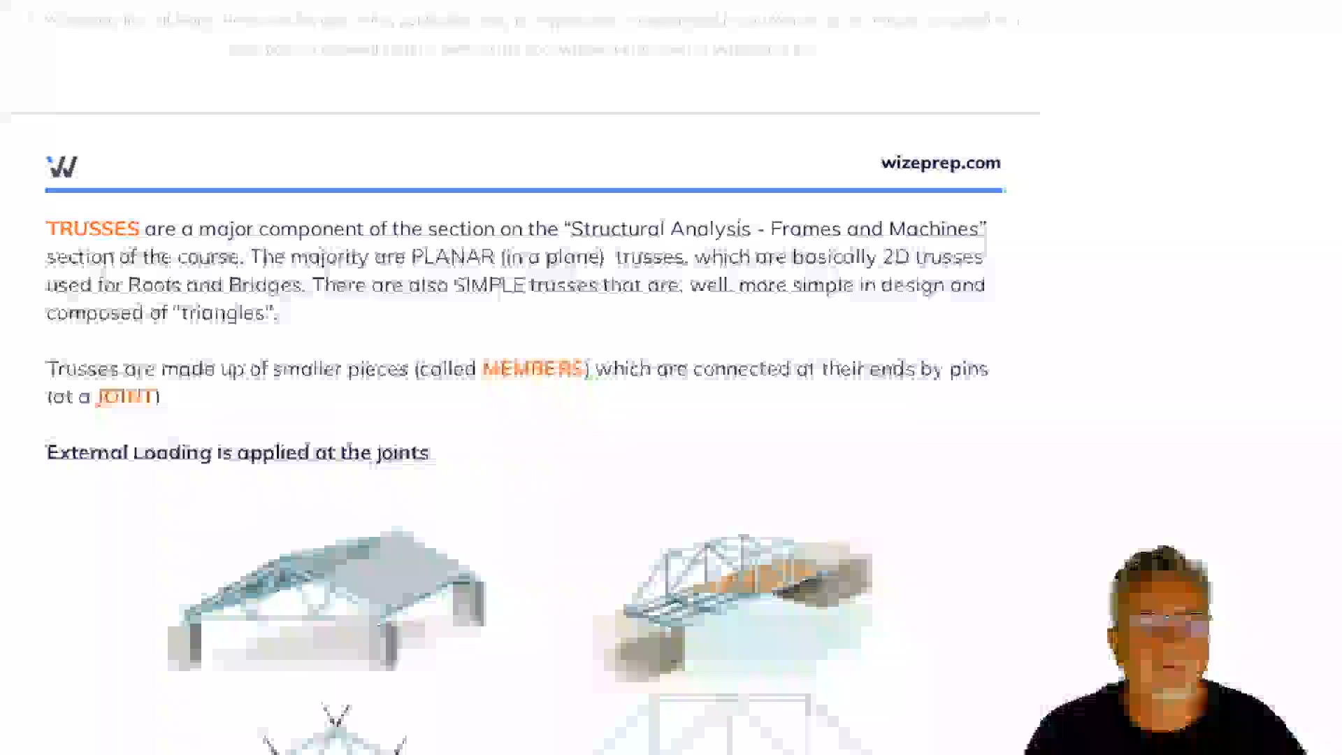 Trusses - Wize University Statics Textbook (Master) | Wizeprep