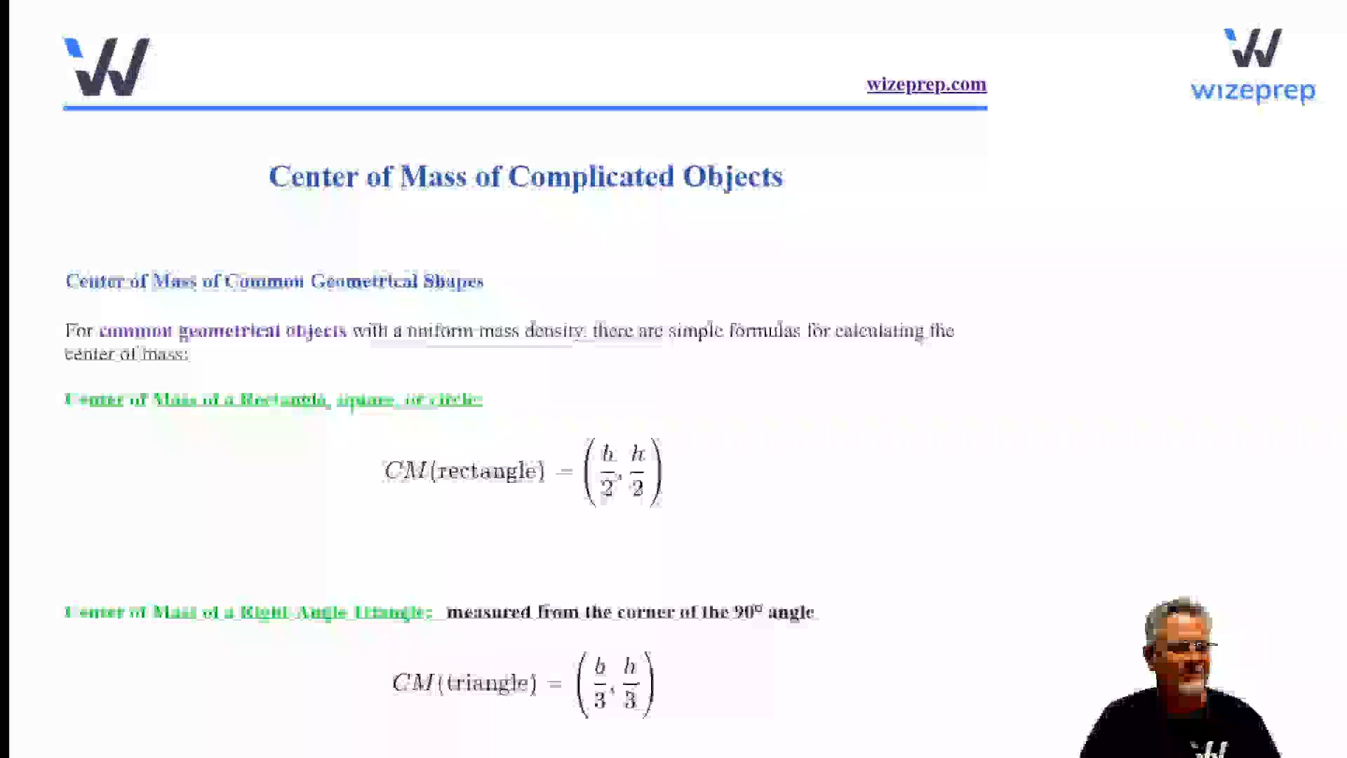 Center of Mass - Wize University Physics Textbook (Master) | Wizeprep